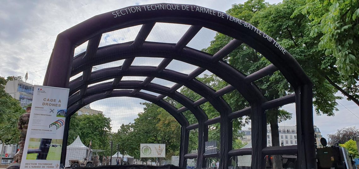 Drone cage | Michelin Inflatable