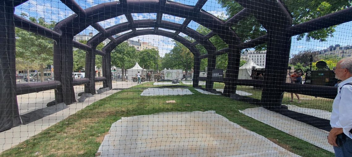 Drone cage | Michelin Inflatable