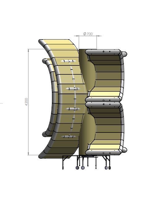 Brasseur d'ondes éléctromagnétiques | Michelin Inflatable