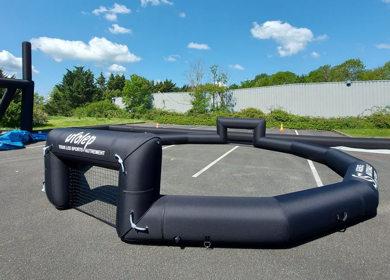 Inflatable multisport field and pannafoot | Michelin Inflatable