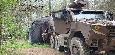 Mobile command post defense | Michelin Inflatable