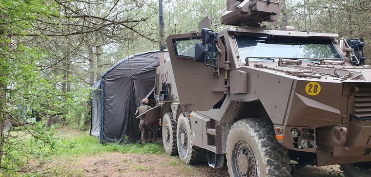 Mobile command post defense | Michelin Inflatable