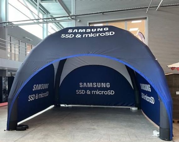 Inflatable igloo tent | Michelin Inflatable