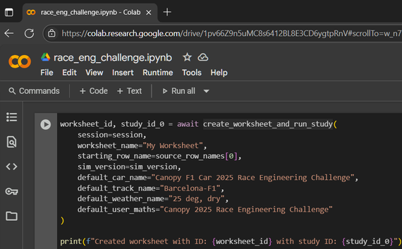 Canopy Race Engineering Challenge 2025